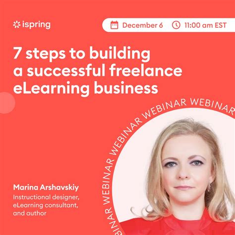 Instructional Design Central Idc On Linkedin Join Isprings Expert Webinar 7 Steps To