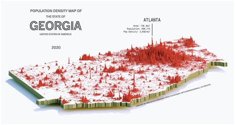 Us Population Density Map 2022