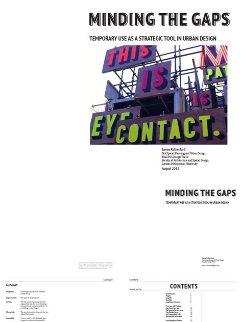 Minding The Gaps Pdf Mass Media Lease