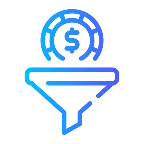 Filtering Generic Gradient Outline Icon