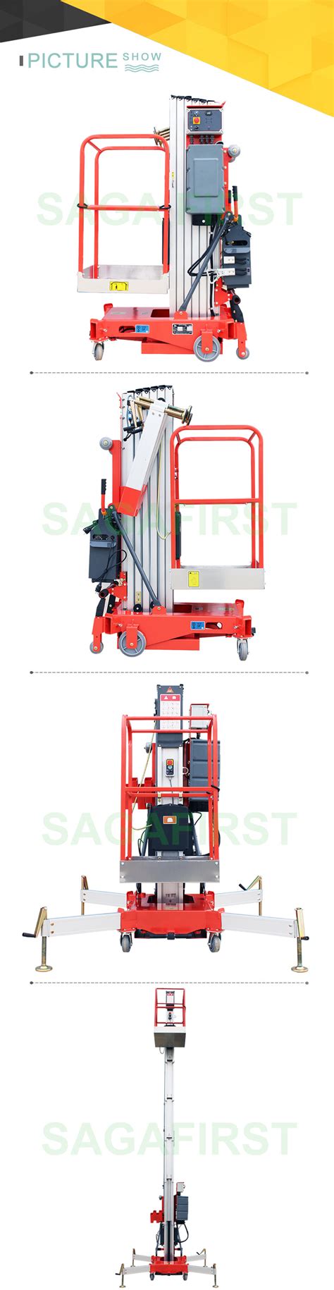 Jlg Genie Sky Access Ac 설치를위한 Jack 유압 전기 항공 플랫폼 의 고품질 Jlg Genie Sky Access Ac 설치를위한