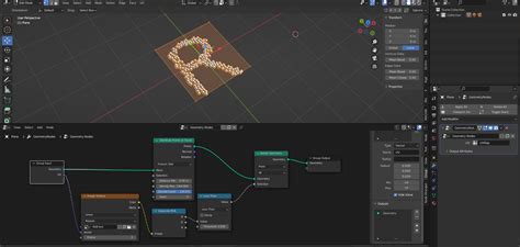 Using An Image Node As Point Distribute Density In Geometry Nodes