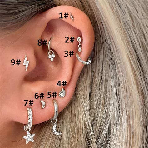 Rook And Helix Piercing