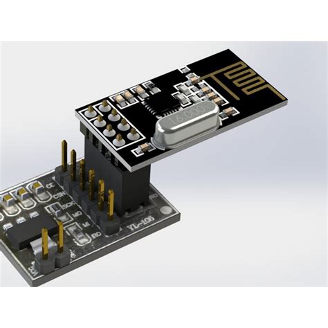 Nrf L Wireless Transceiver Module With V Adapter Board