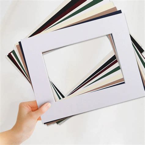 Custom Cut To Size Mat Board For Photo Frame