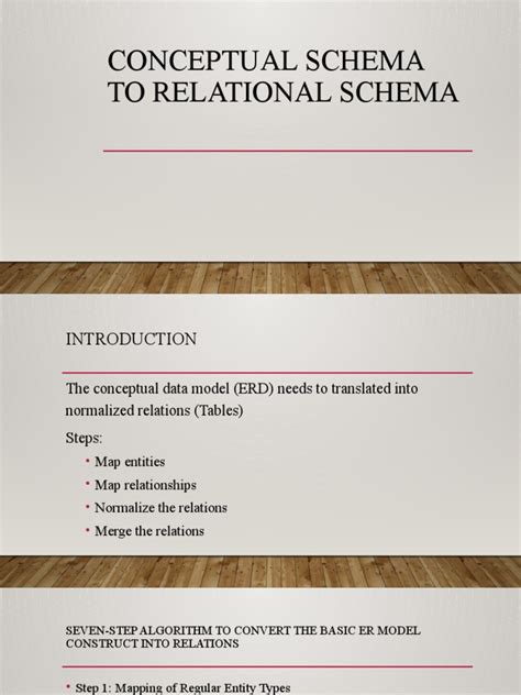 Erd To Relational Schema Pdf Conceptual Model Information Science