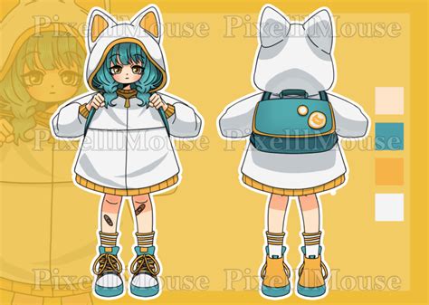 Cat Girl Adopt Ych Commishes