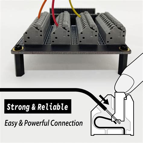 Esp32 확장보드 터미널쉴드push In 타입 디바이스마트