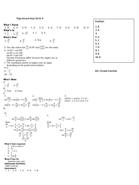 Untitled Pdf Trigonometric Functions Mathematical Analysis