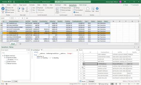 Sql Querying In Excel Querystorm