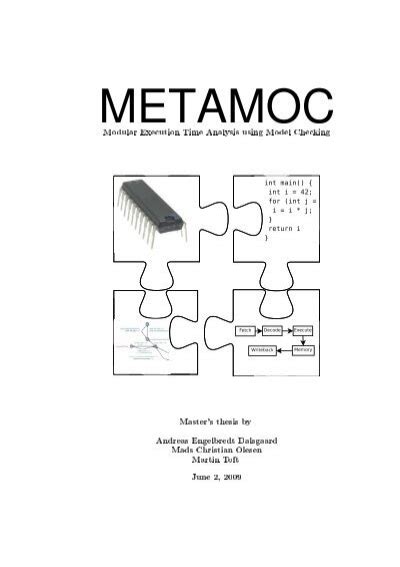 Modular Execution Time Analysis Using Model Checking Master S