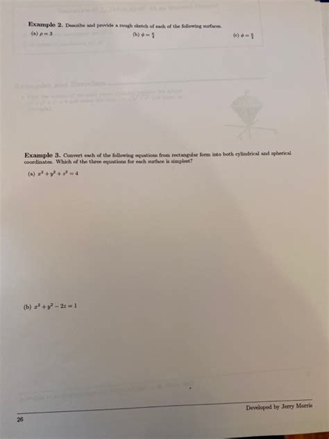 Solved Section 16 5 Integration In Cylindrical And