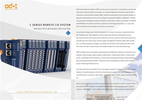 All ODOT Automation Catalogs And Technical Brochures