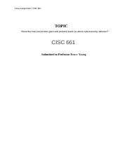 Assignment 7 CISC661 Docx Essay Assignment 7 CISC 661 TOPIC Describe How Real Pirates Past