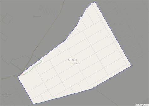 Map Of Fern Forest Cdp Thong Thai Real