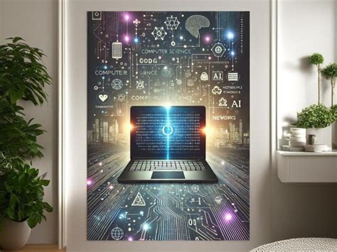 computer science art coding wall poster programming poster educational cs art motivational
