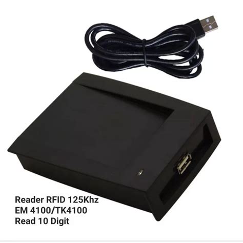 Jual 125Khz RFID Reader EM4100 TK4100 USB Proximity Sensor Smart Card Reader RFID 125 Khz ID USB