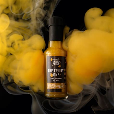 The Fruity One Mango And Habanero Hot Sauce The Cornish Smoke Squad
