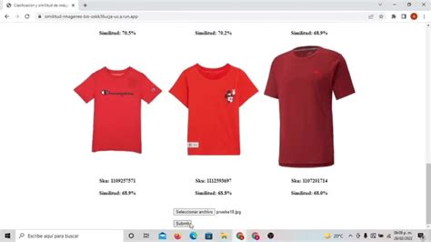 An Image Based Similarity Recommender Given An Uploaded Image Upwork