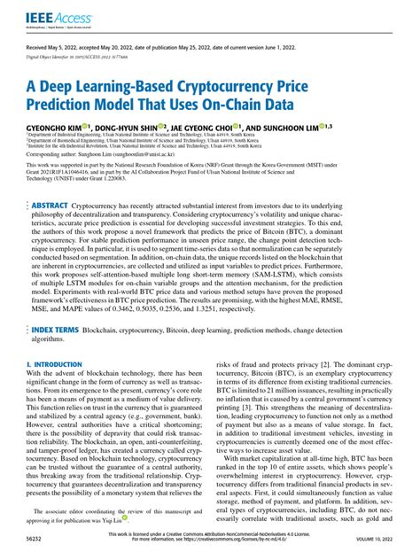 01 a deep learning based cryptocurrency price prediction model that