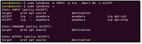 38 Guided Exercise Configuring Iptables Rules Naylin Tun Naungsai