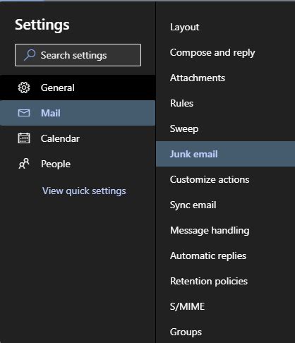 Junk Mail In Microsoft Help Illinois State