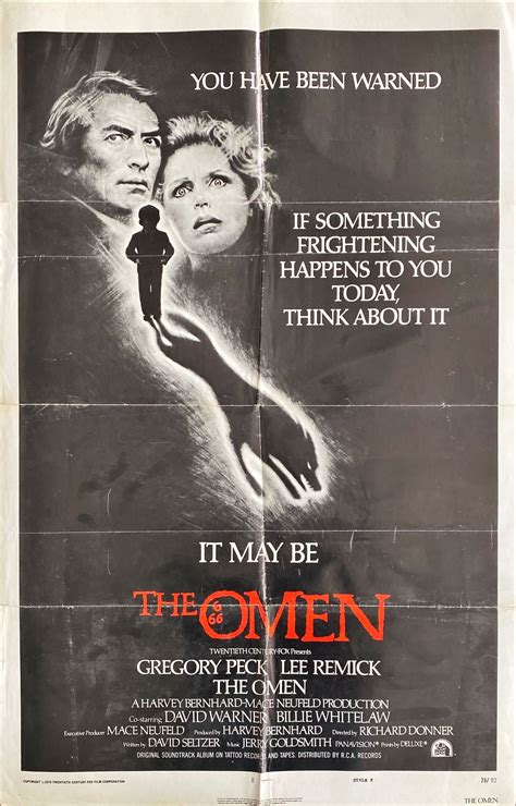 The Omen 1976 Poster The Omen Movie Poster 4 Of 5 Imp Awards