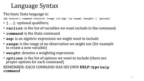 Stata Basic Course Lab Ppt Download