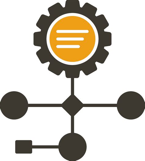Workflow Glyph Two Colour Icon Vector Art At Vecteezy