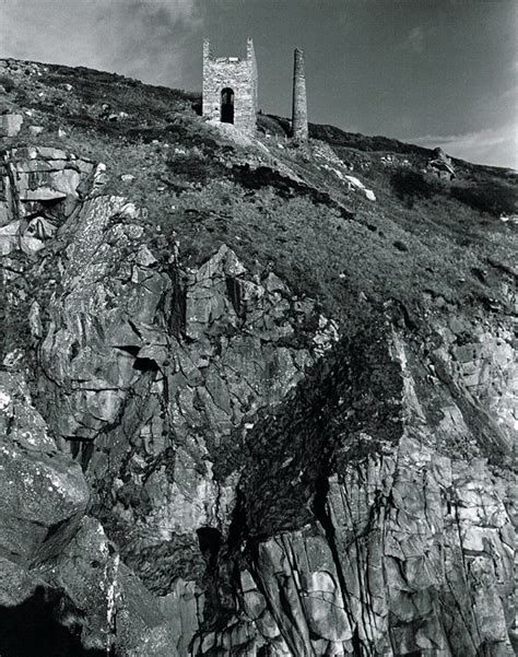 Trewavas Mine Cornish Mine Images History In Black And White