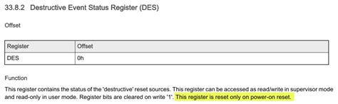 Mcu Reset Reason Query Nxp Community