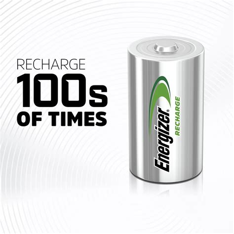 Energizer Rechargeable D Batteries Pack D Cell Batteries Beauty