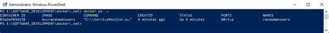 unable to connect to asp mvc app running in windows container