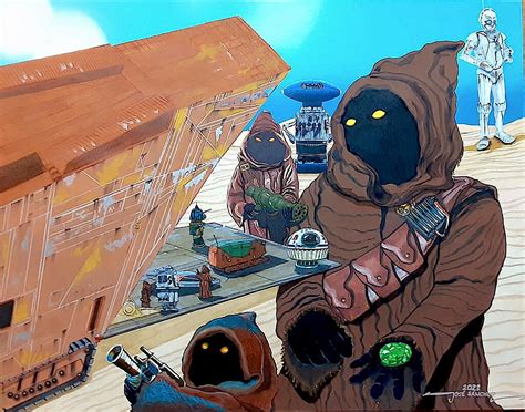 Artstation Star Wars Mandalorian The Jawas Way Of Life