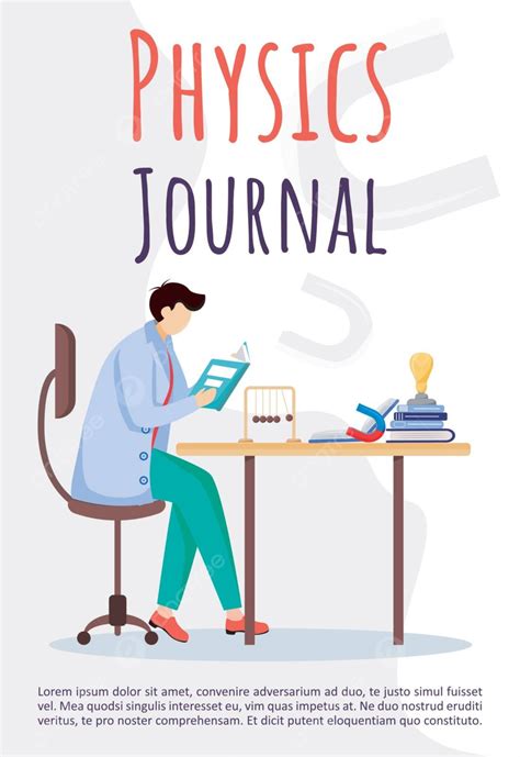 Physics Journal Poster Vector Template Book Cartoon Layout Vector Book Cartoon Layout Png And Physics Journal Poster Vector Template Book Cartoon Layout Vector Book Cartoon Layout Png And