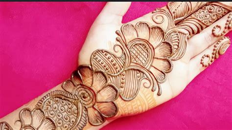 Full Hand Mehndi Design Kaise Lagain Simple Henna Ka Design