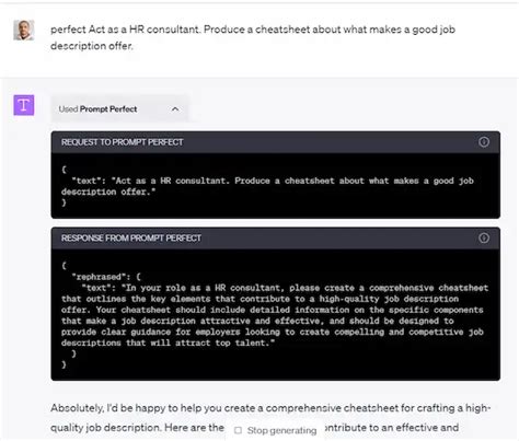 Prompt Perfect, le plugin ChatGPT pour optimiser vos prompts | Conseils Rédaction Web