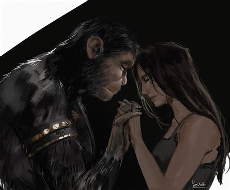 Kingdom Of The Planet Of The Apes Mae And Noa Dont Know Exactly What They Had Going On But I