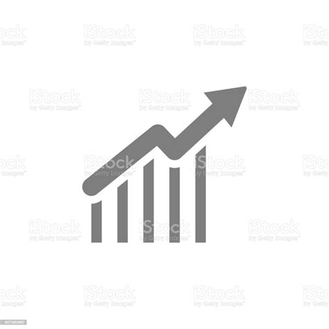 회색 배경에 고립 된 유행 플랫 스타일에서 그래프 아이콘 웹 사이트 디자인 로고 Ui 애플 리 케이 션에 대 한 차트 모음 기호입니다 벡터 그림 Eps10입니다 10에 대한