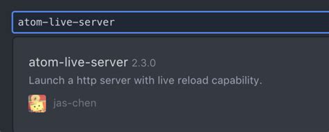 Using Atom As A Live Server” Digital Ephemera
