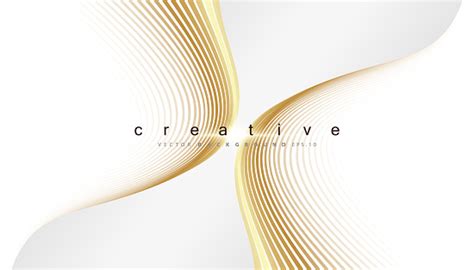 프리미엄 배경 추상적인 럭셔리 패턴 골드 웨이브 라인 배경 추상 적인 골드 곡선 라인 텍스처 벡터 그림입니다 0명에 대한 스톡 벡터 아트 및 기타 이미지 Istock