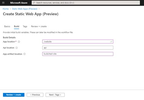 Deploy A Docusaurus App On Azure Static Web Apps Dev Community