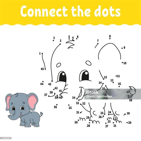 점으로 이동합니다 선을 그립니다 필기 연습 아이들을위한 학습 번호 교육 개발 워크 시트 활동 색칠 하기 페이지 유아를위한 게임