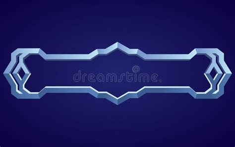 frame medieval game ui empty rectangle frame in old style interface