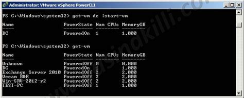 Powercli Ile Vm Işlemleri It Business Continuity Blog