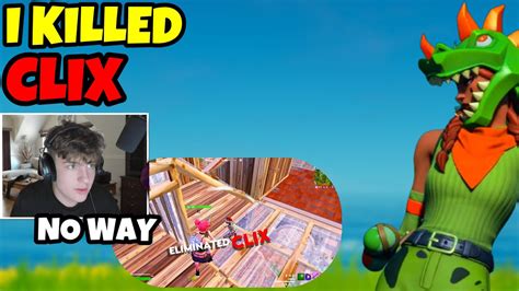 How I KILLED Clix in Fortnite - YouTube