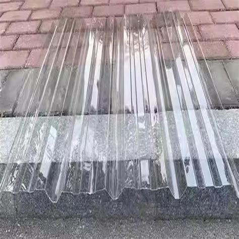 Clear Roof Sheet1mm Thick Fiberglass Daylighting Panelsroof Wall