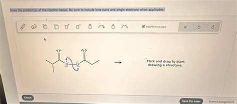 Solved Draw The Product S Of The Reaction Below Be Sure To Chegg