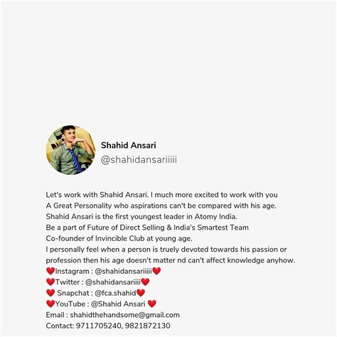 shahid ansari on linkedin leadership business success marketing