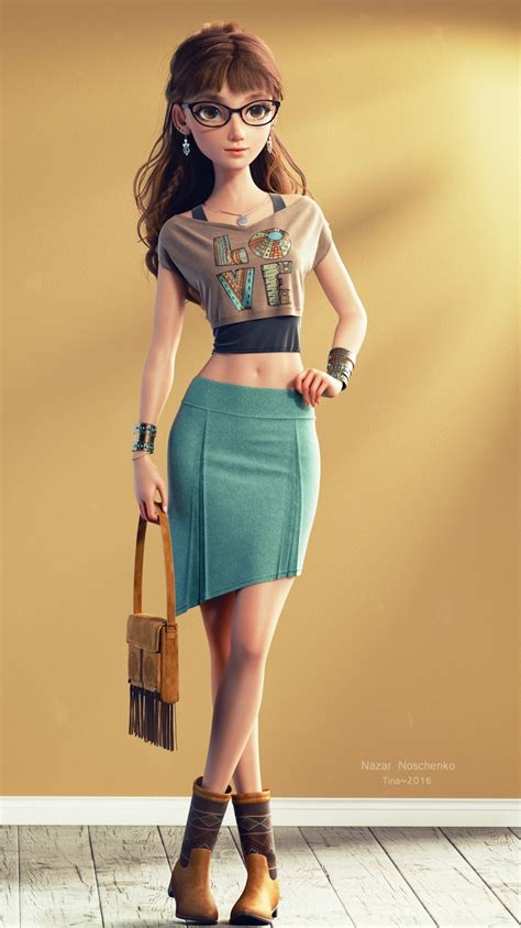 Cgi Characters By Nazar Noschenko Computer Graphics Daily News
